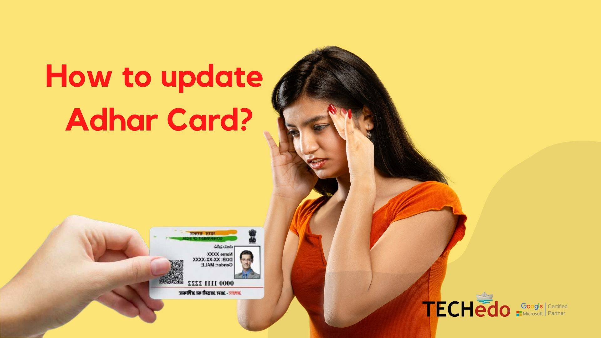 How to update Aadhar Card - Details of Charges and Address Change