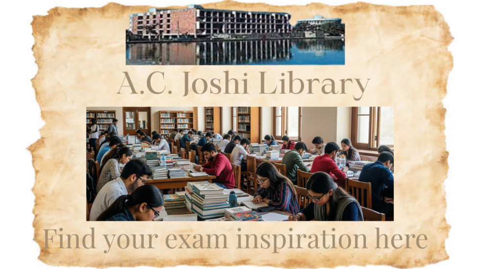 Libraries in Chandigarh, Libraries in Chandigarh for self-study