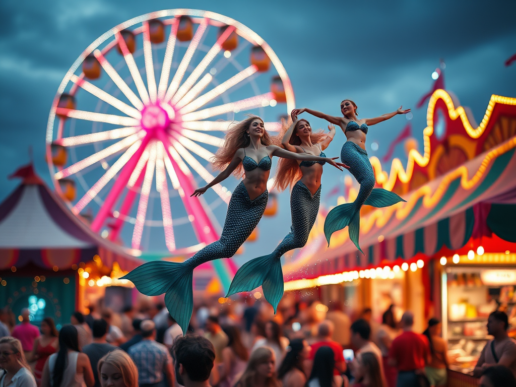 Mermaid carnival in Chandigarh | mermaid show chandigarh, jalpari